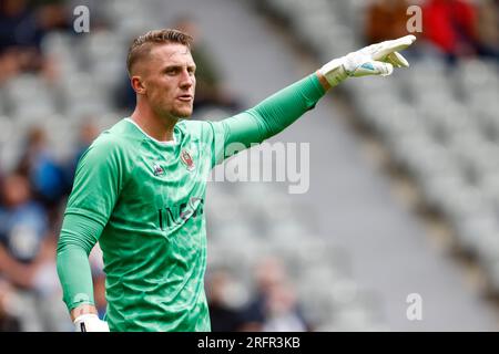 Nice goalkeeper Marcin Bulka during the French championship Ligue 1 ...