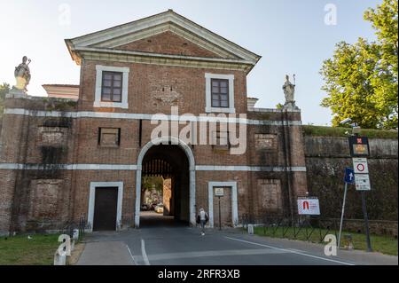 Saint Donato Gate in Lucca, Tuscany, Italy Stock Photo - Alamy