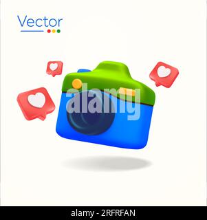 social media classic symbol Stock Vector Image & Art - Alamy