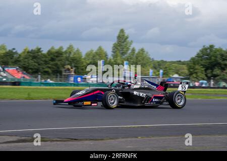 Dion GOWDA - Rodin Carlin British F4 Championship Croft Stock Photo - Alamy