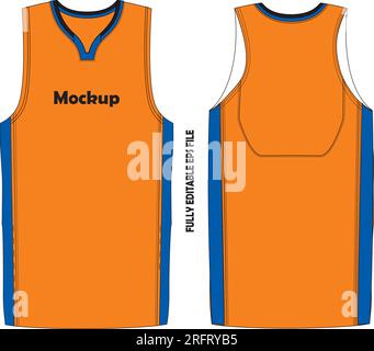 Basketball Uniform Jersey Shorts Mock ups Stock Vector Image & Art - Alamy