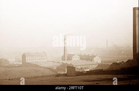 Panorama of The Leylands, Leeds, Victorian period Stock Photo - Alamy