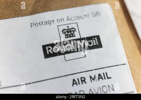 Signs and symbols, Royal Mail logo Stock Photo - Alamy