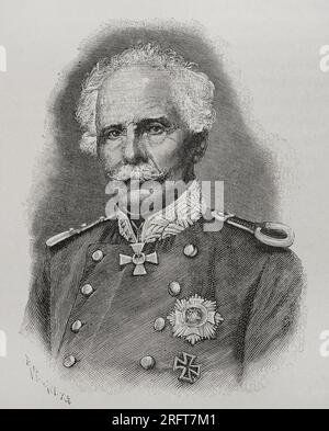 Jacob von Hartmann (1795-1873). Bavarian general. Took part in the ...