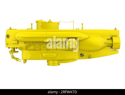 Small Yellow Submarine Isolated Stock Photo - Alamy