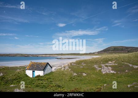 Old Kelper's cottage, Oronsay, Colonsay, Scotland Stock Photo - Alamy