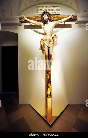 Interior, Abbey Church, Melk Abbey on the R Danube Stock Photo - Alamy