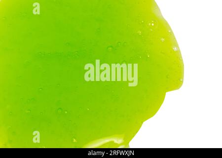 Green slime toy as a background. Top view Stock Photo - Alamy
