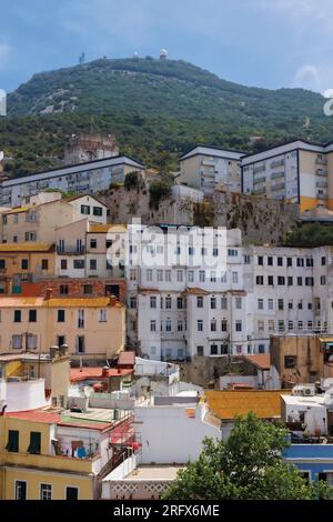 The old town of Gibraltar Stock Photo - Alamy