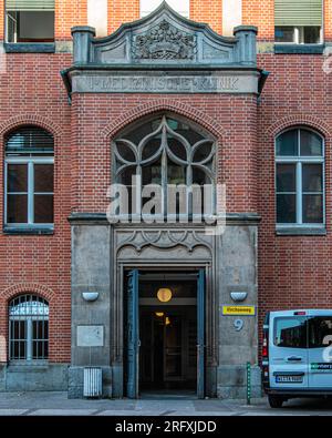 Historic old Buildings on the Charité Hospital Univeristy Campus, Mitte ...