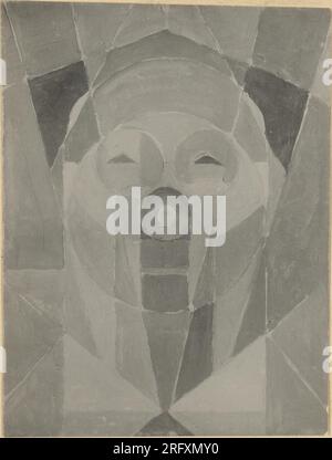 Geabstraheerd portret 1916 by Theo van Doesburg Stock Photo - Alamy