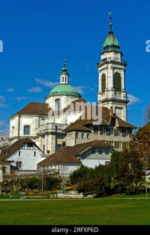 Roman-catholic St. Ursus Cathedral, Solothurn, Switzerland Stock Photo ...