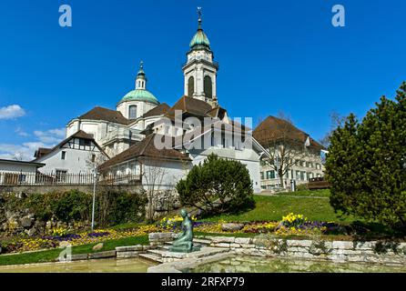 Roman Catholic Cathedral of St. Ursus, Solothurn, Switzerland Stock ...