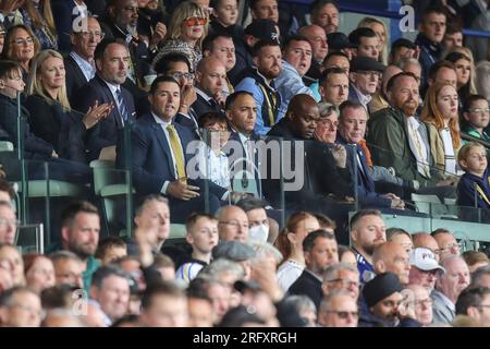 Leeds United chairman Paraag Marathe ahead of the Sky Bet Championship ...