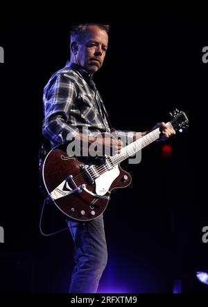 Guitarist David Bryson of the Counting Crows is shown performing on ...