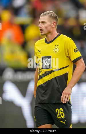 Julian Ryerson of Borussia Dortmund looks on during the FIFA Club World ...