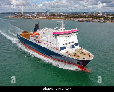 Condor Islander is a cross-Channel ROPAX ferry operated by Condor ...