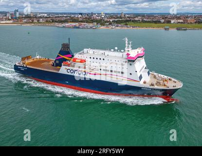 Condor Islander is a cross-Channel ROPAX ferry operated by Condor ...