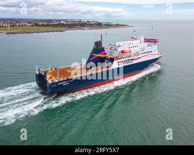 Condor Islander is a cross-Channel ROPAX ferry operated by Condor ...