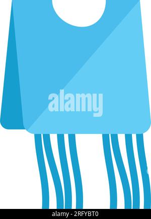 Blue tzitzit garment icon Stock Vector Image & Art - Alamy