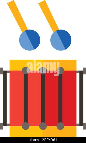 brazilian samba batucada drum instrument music Stock Vector Image & Art ...