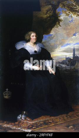Anthony van Dyck - Portrait of Marie Luisa de Tassis 300painti00gale ...