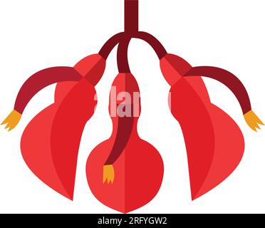 Ceiba tree vector icon Stock Vector Image & Art - Alamy