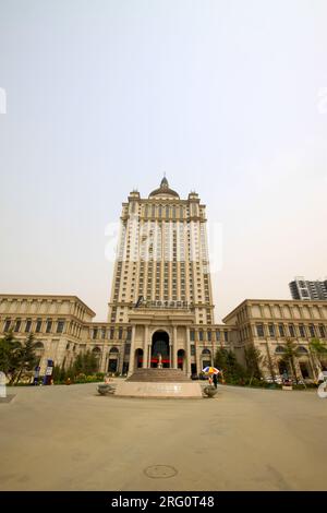 European style of architecture in cangzhou city, hebei province, China ...