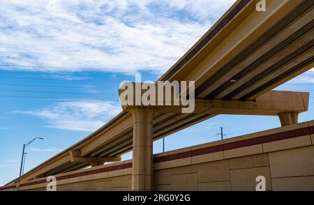 structural roadway. road junction. flyover architecture of transport ...