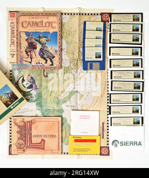 Sierra Adventure Games, Conquests of Camelot: The Search for the Grail ...