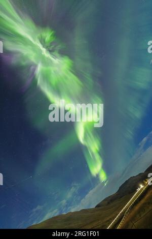 Northern Lights movement and colors Stock Photo - Alamy