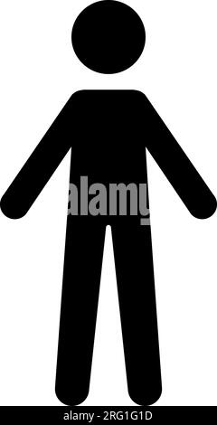 Human symbol pictogram Stock Vector Image & Art - Alamy