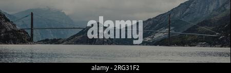 Norway Lysefjorden Lysefjord Bridge Stock Photo - Alamy