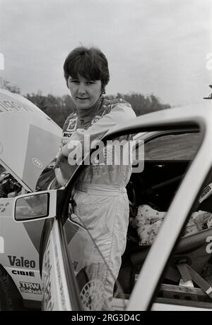 Louise Aitken-Walker MBE, British rally and saloon car racing driver ...