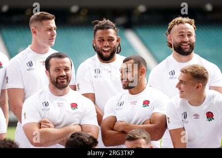 England's Freddie Steward, Lewis Ludlum, Will Stuart, Bevan Rodd, Joe ...