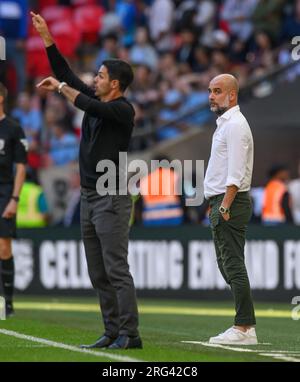 Soccer - Community Shield - Arsenal v Manchester City - Wembley Stadium ...
