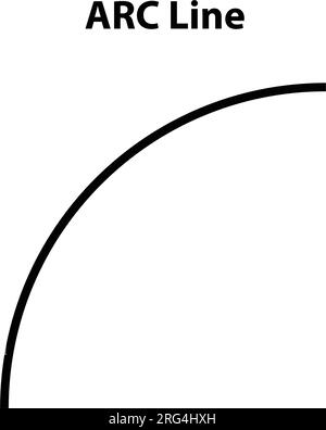 Maths concept vector outline round banner. Math circle shaped ...