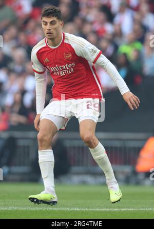 Kai Havertz of Arsenal during THE FA COMMUNITY SHIELD Match between ...