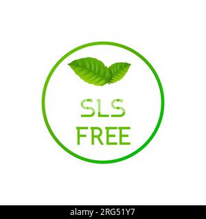 Sls, sles free icon logo sign vector outline in black and white color ...