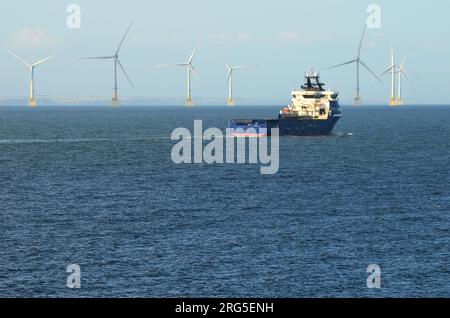 Aberdeen Offshore Wind Farm, among the world's most powerful floating ...