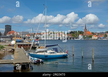 Boats, harbour, Sønderborg, Syddanmark, Denmark Stock Photo - Alamy