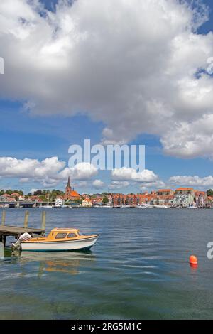 Boat, harbour, Sønderborg, Syddanmark, Denmark Stock Photo - Alamy