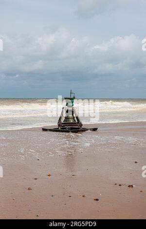 Happisburgh Time and Tide Bell A giant bell that chimes when the tide ...