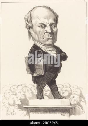 Odilon Barrot 1849 by Honore Daumier Stock Photo - Alamy