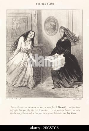 Comment! encore une caricature sur nous.... Honoré Daumier (France ...