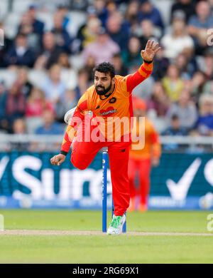 7th August 2023; Old Trafford Cricket Ground, Manchester, England: The ...