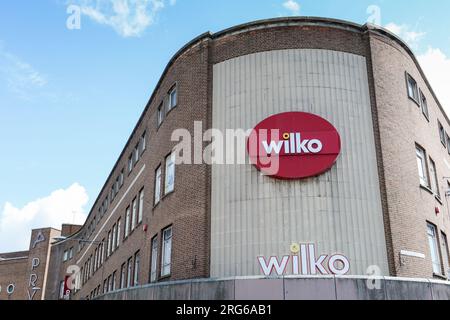 Wilko store front, Clarence Street, Kingston upon Thames, KIngston, KT1 ...