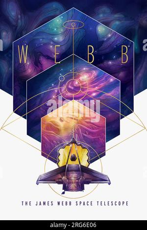 James Webb Space Telescope, illustration Stock Photo - Alamy