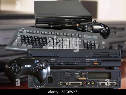 The Sega TeraDrive is a console computer,an IBM PC compatible system ...