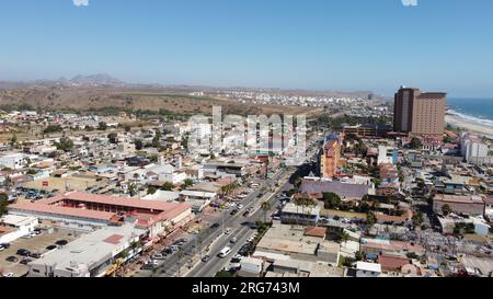 PHOTOGRAPHY WITH DRONE IN ROSARITO BAJA CALIFORNIA MEXICO Stock Photo ...